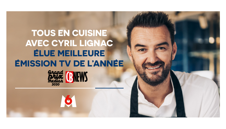 M6 RECOMPENSEE AU GRAND PRIX DES MEDIAS CB NEWS - Groupe M6